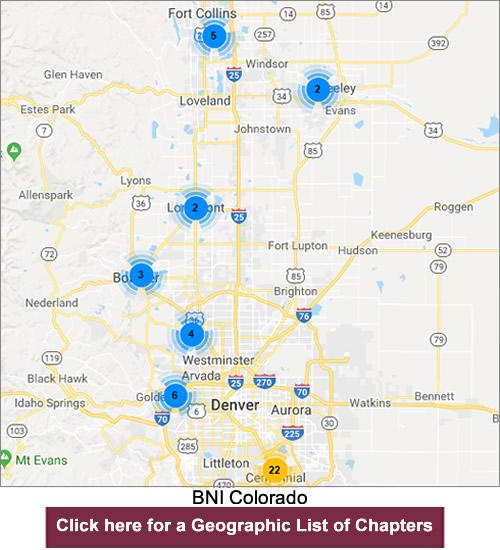 BNI Colorado Chapters | business networking, referral marketing ...